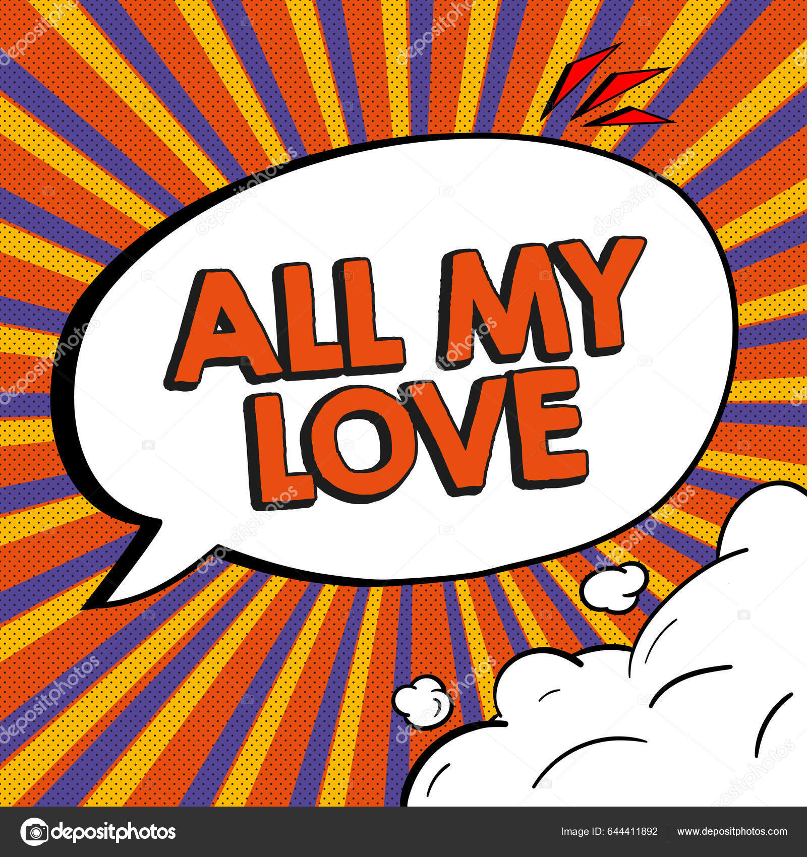 Writing Displaying Text All Love Word Written Whole Affection Good ...