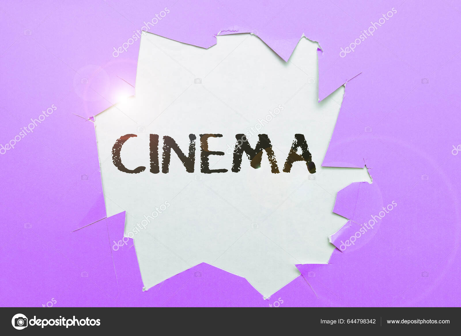 Writing Displaying Text Cinema Business Overview Theater Movies Shown ...