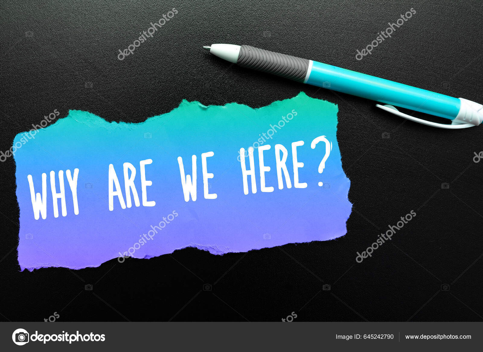 Hand Writing Sign Why Here Conceptual Photo Reasons Somewhere ...