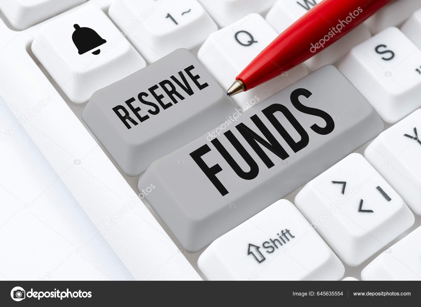 Handwriting Text Reserve Funds Word Written Money Released Bank Back ...