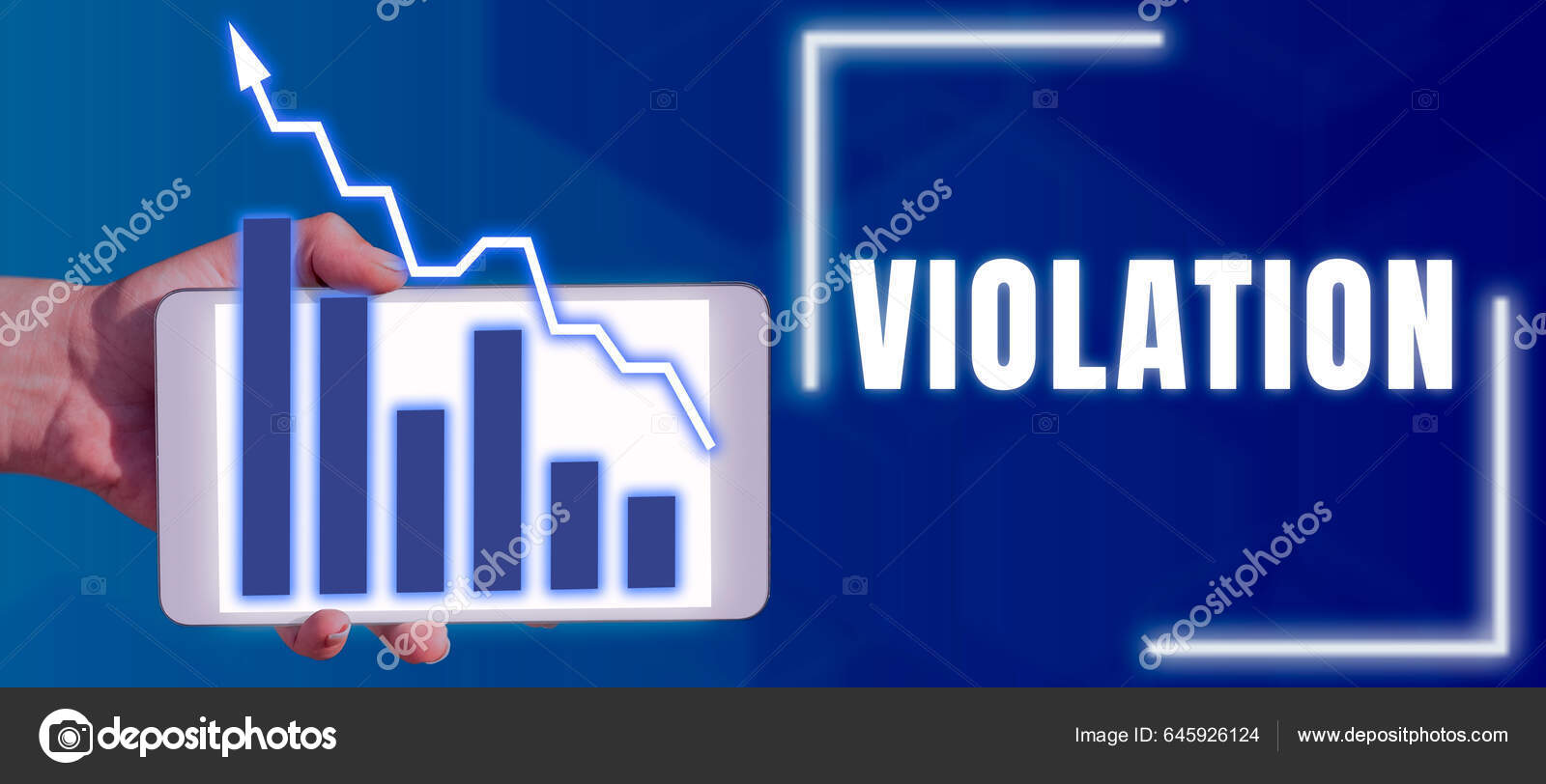 Inspiration Showing Sign Violation Concept Meaning Infringement ...