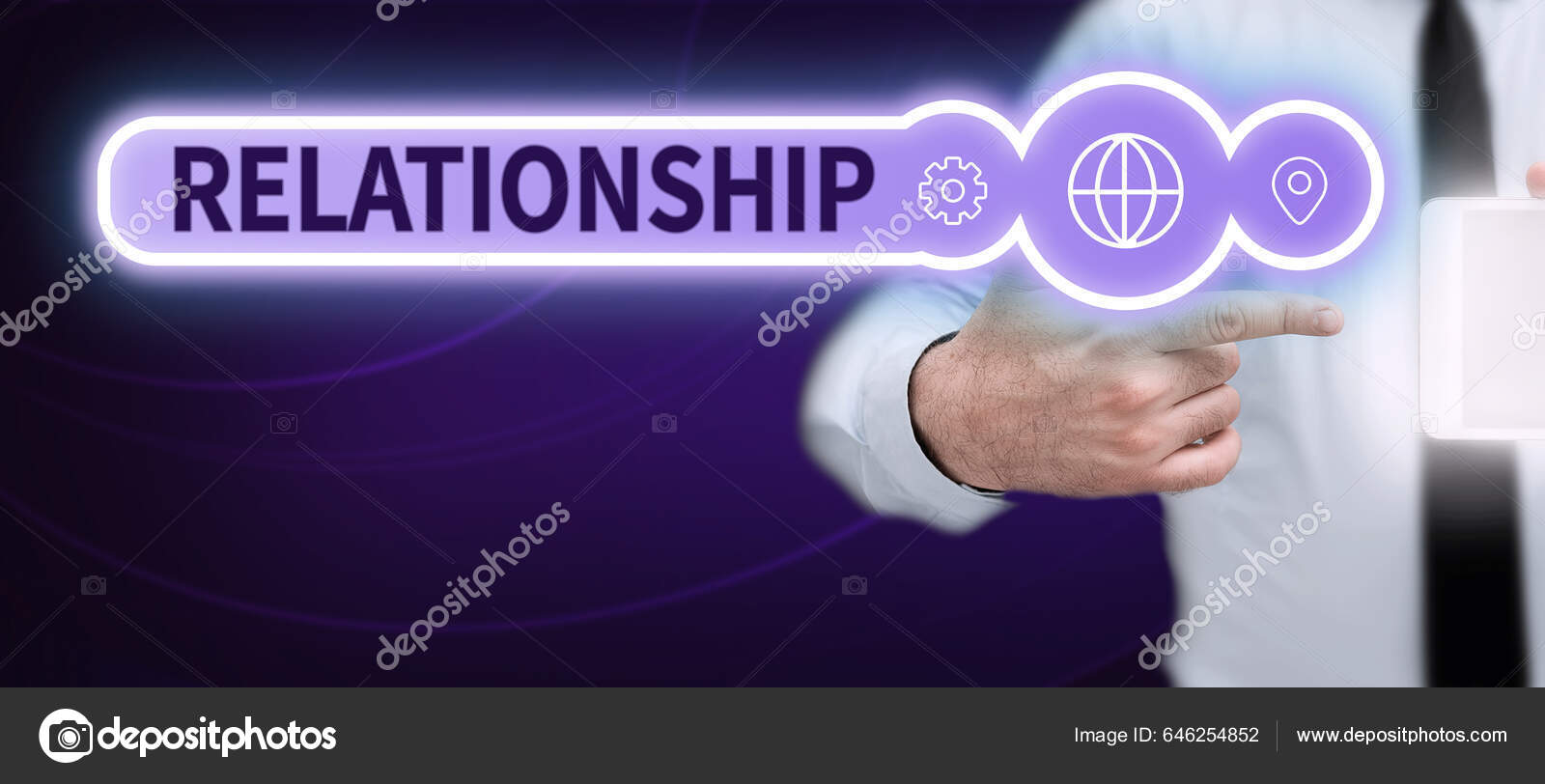 Conceptual Caption Relationship Business Showcase Developing Business ...