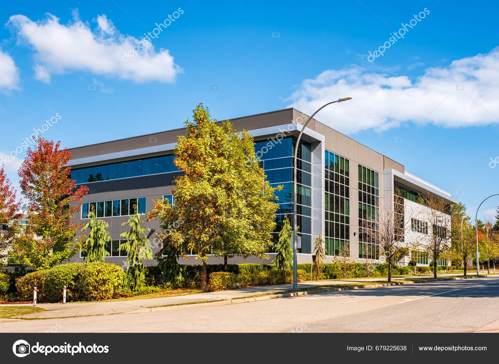 Architectural Facade Building Glass Elements Exterior Modern Industrial ...