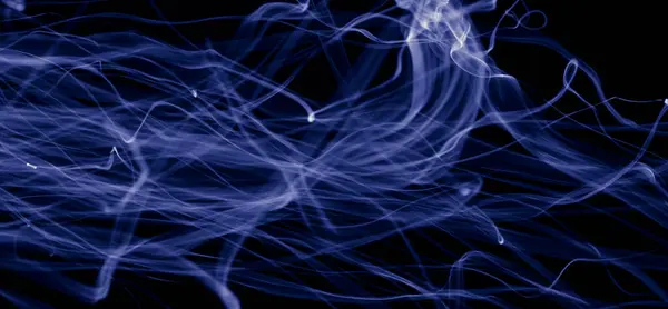 Burning Paper Glowing Edge Paper Black Background Stock Photo by ...