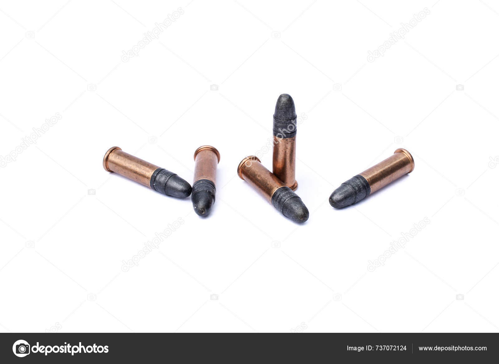 Rim Fire Sporting Olympic Cartridge Long Rifle Sporting Weapons — Stock ...