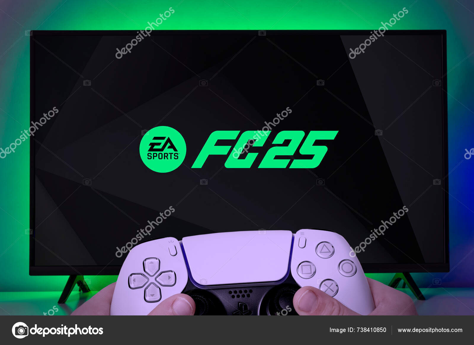 Boy Playing Screen Playstation Controller Aug 2024 Sao Paulo Brazil ...