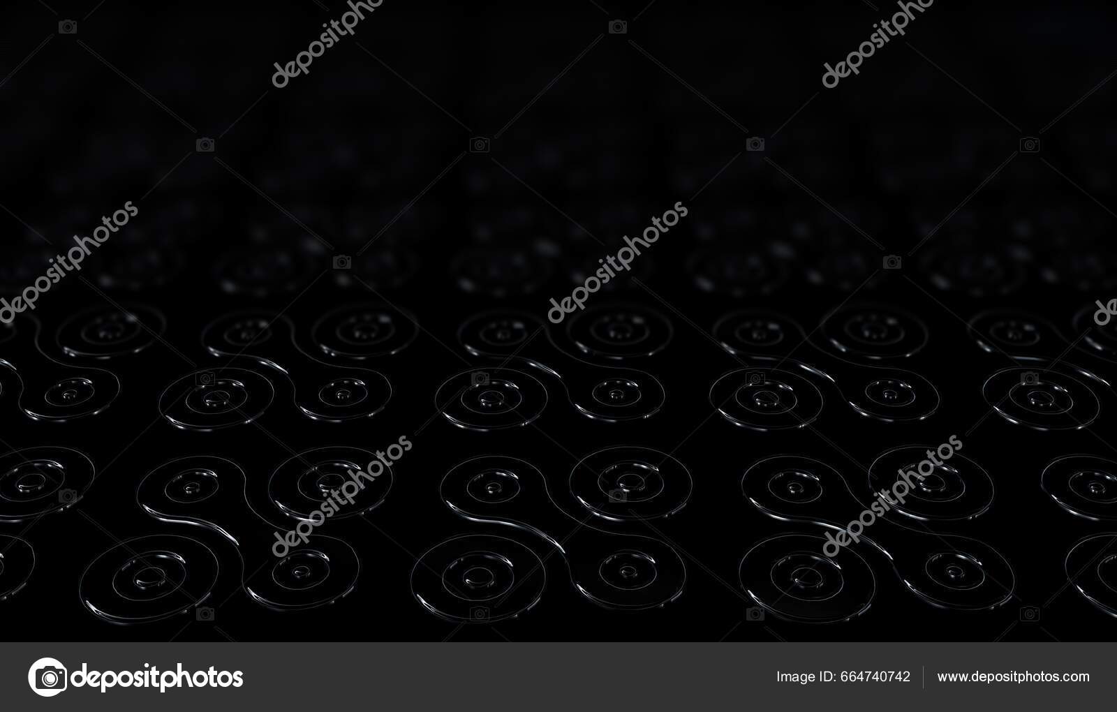 Black Background Blur Effect Unique Pattern Abstract Design Luxury ...