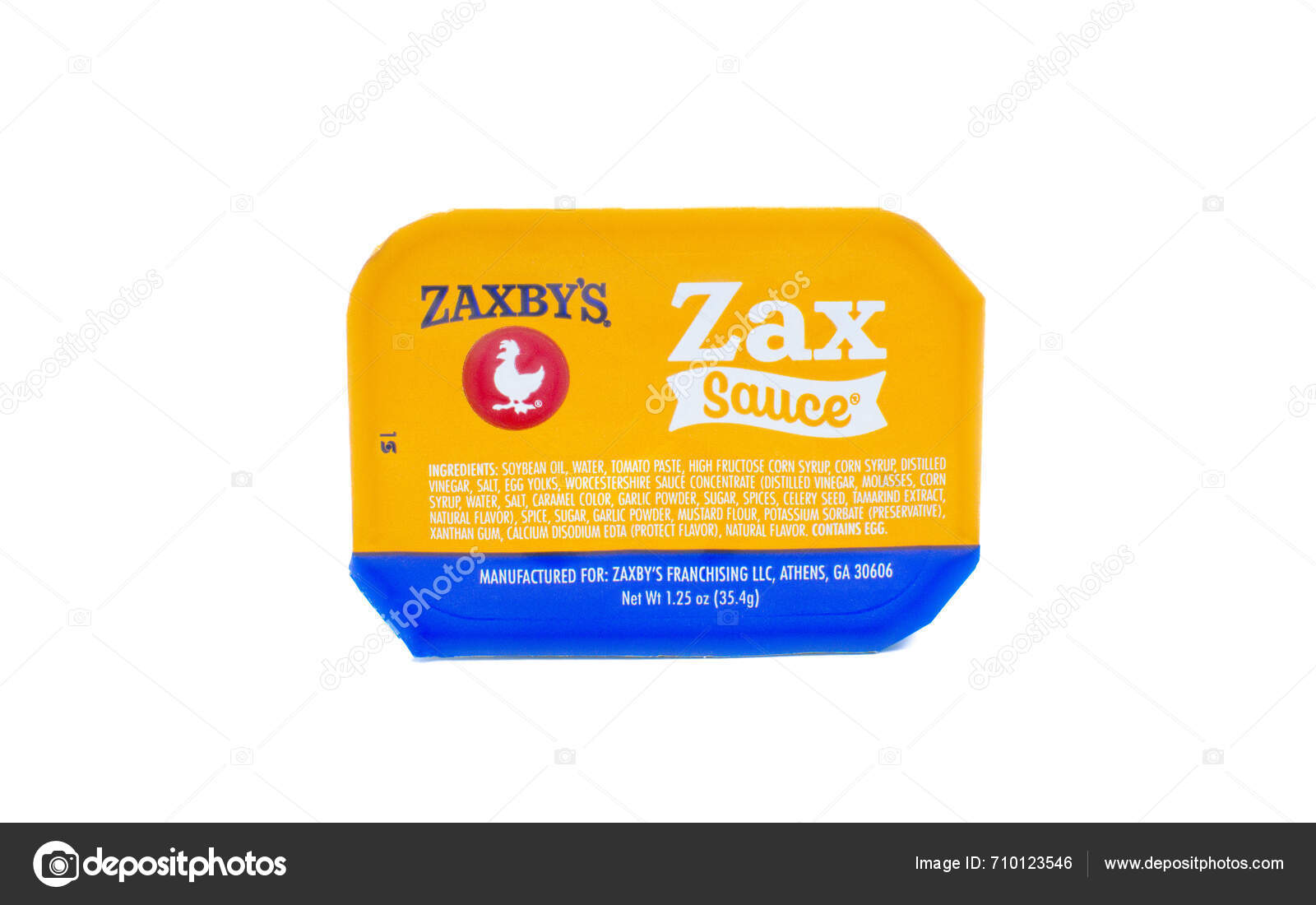 Ocala Florida Usa March 2024 Zax Signature Famous Sauce Zaxbys — Stock ...