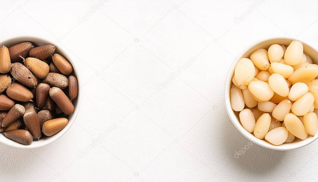 Los piñones o nueces o piñones, son las semillas comestibles de conos ...