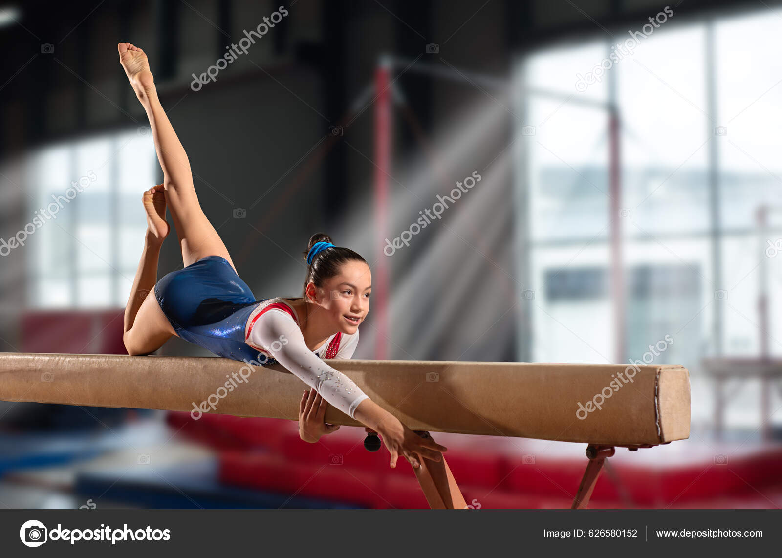 The Gymnast On Beam Photography