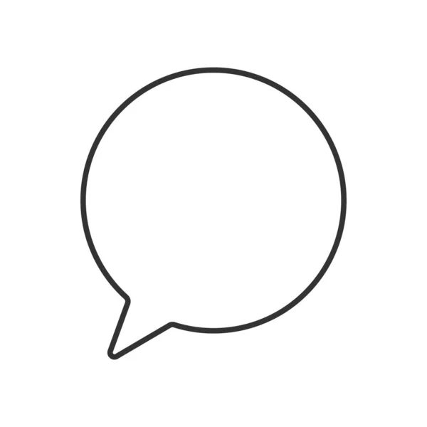 Speech Bubble Outline Vector Illustration Memphis Elements Speech ...