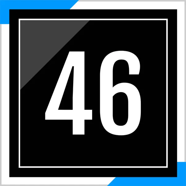 151 Number 46 logo Vector Images | Depositphotos