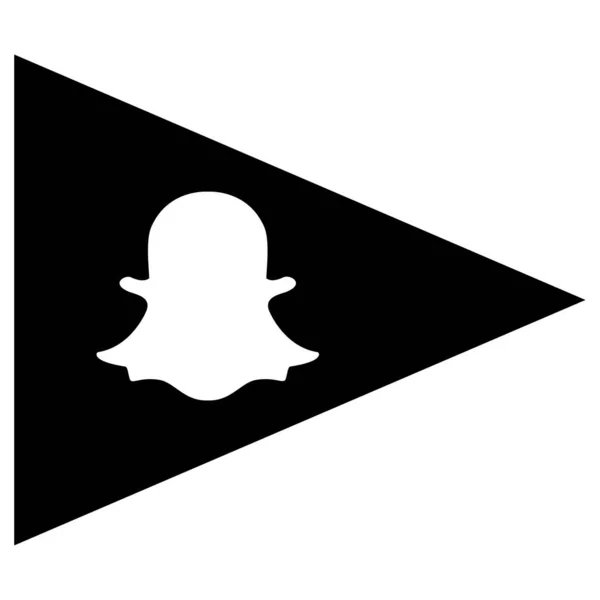 Snapchat Logo Black