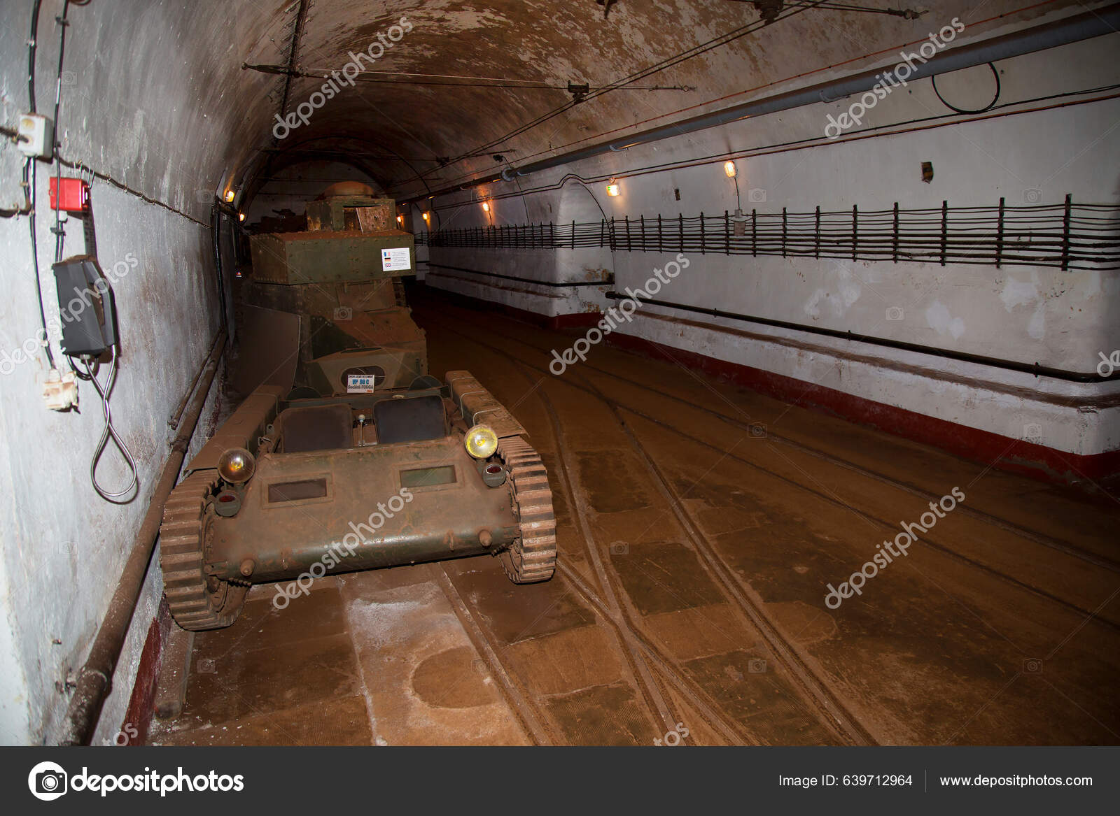 Interior Bunker World War Museum France – Stock Editorial Photo © DirkM ...