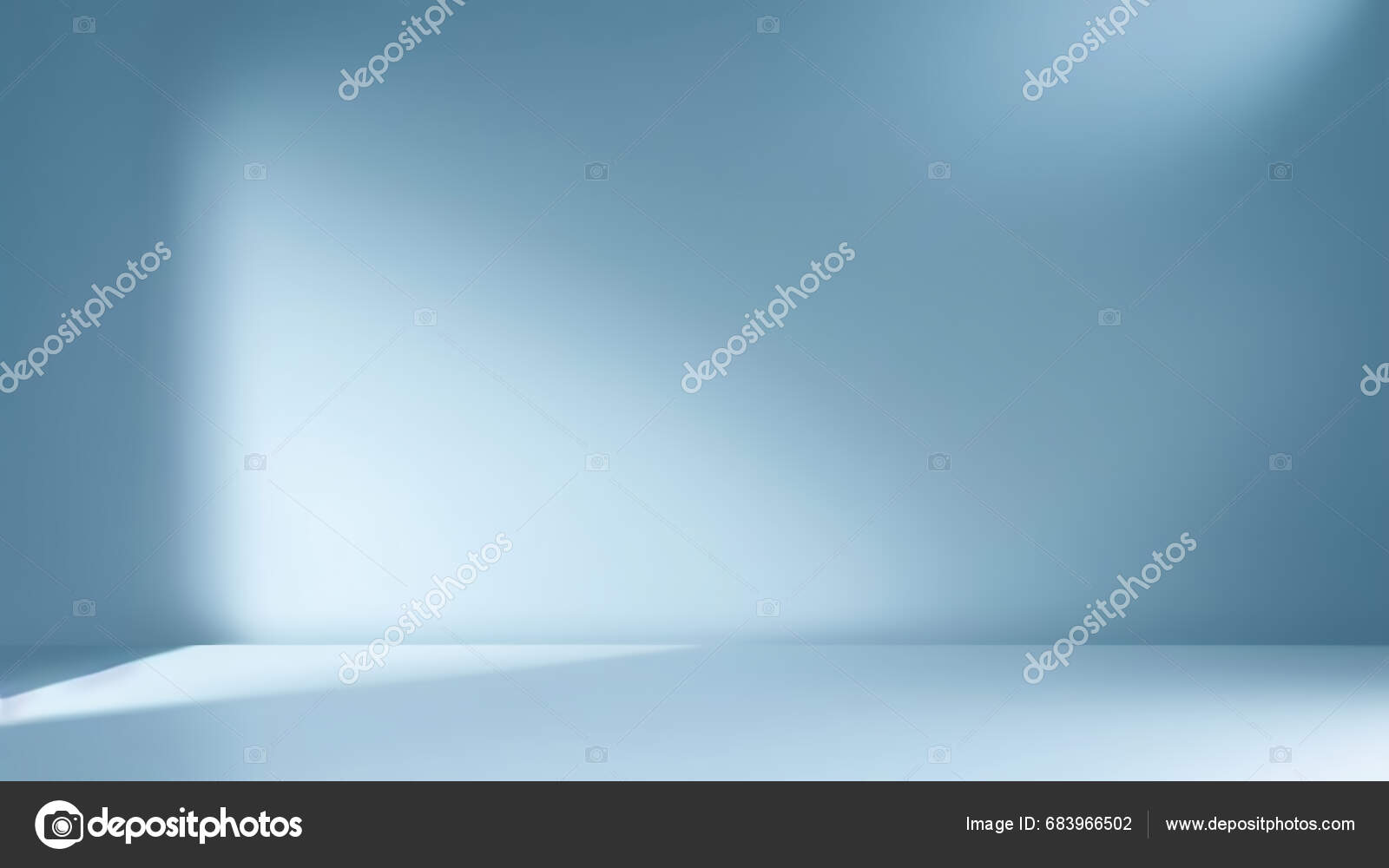 Minimal Abstract Simple Light Blue Background Product Presentation ...