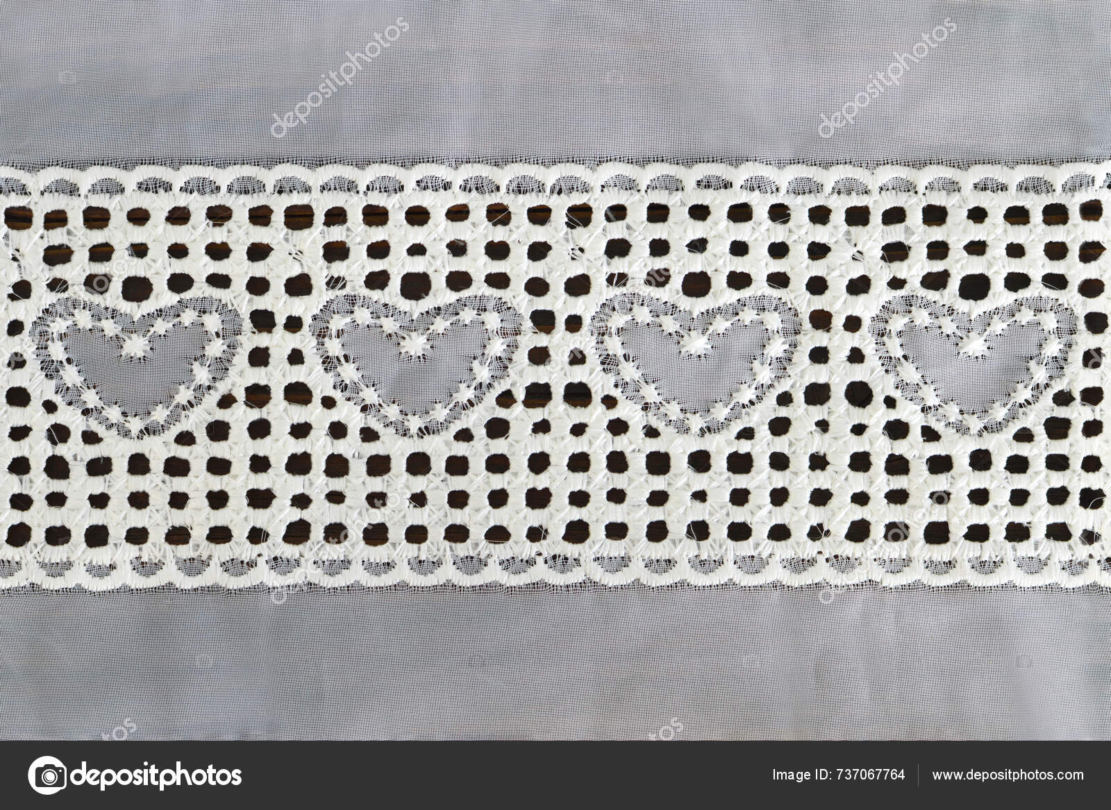 White Fabric Background Embroidered Lace — Stock Photo © Izzzy71 #737067764