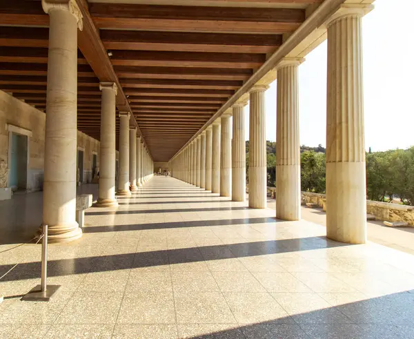 Stoa of Attalos: Majestic Hellenistic Architecture in the Agora of ...