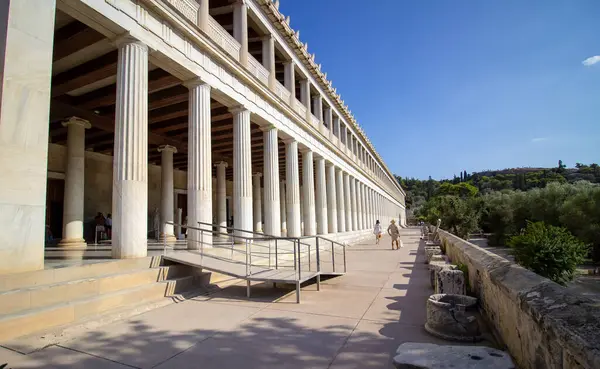 Stoa of Attalos: Majestic Hellenistic Architecture in the Agora of ...