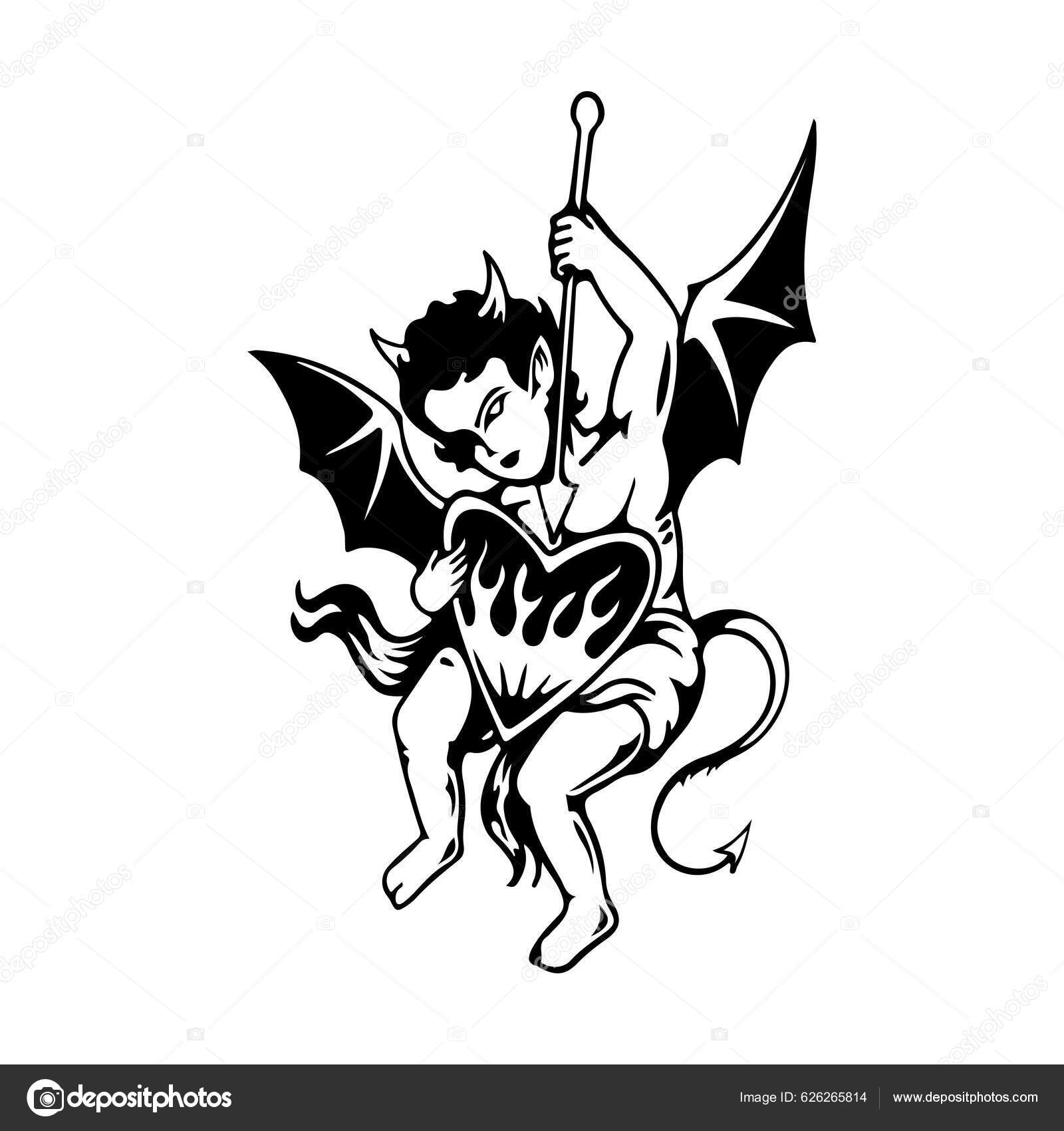 Black Sabbath Angel Tattoo