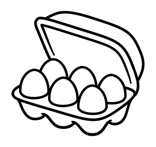 Docena De Huevos Clipart En Blanco Y Negro Docena De Huevos Vectores,