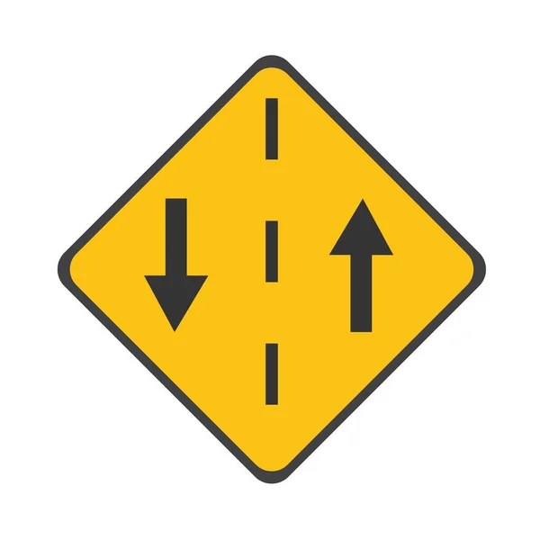 Two way traffic sign Stock Photos, Royalty Free Two way traffic sign ...