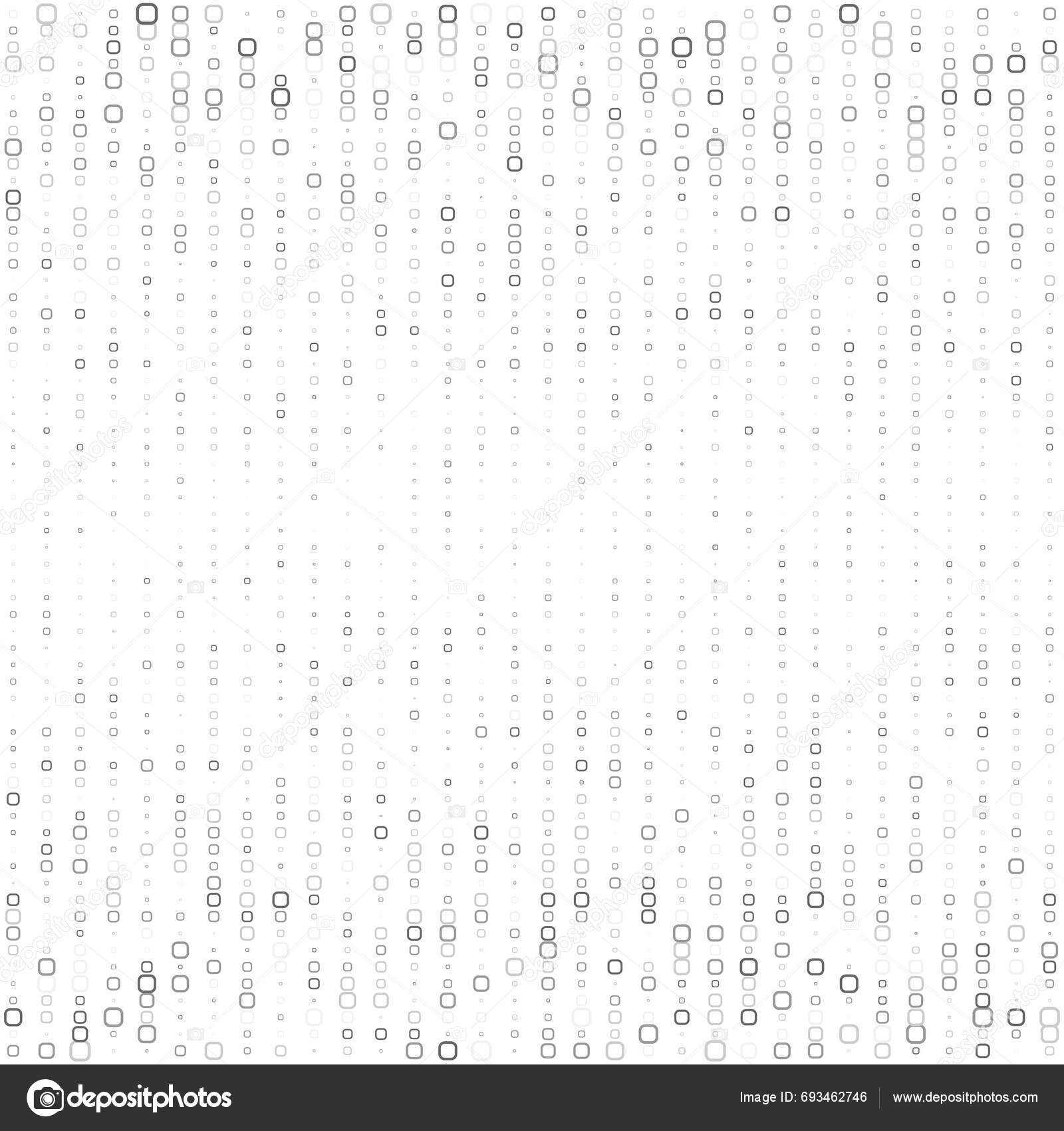 Squares Halftone Random Pattern Background Vector Illustration Stock ...