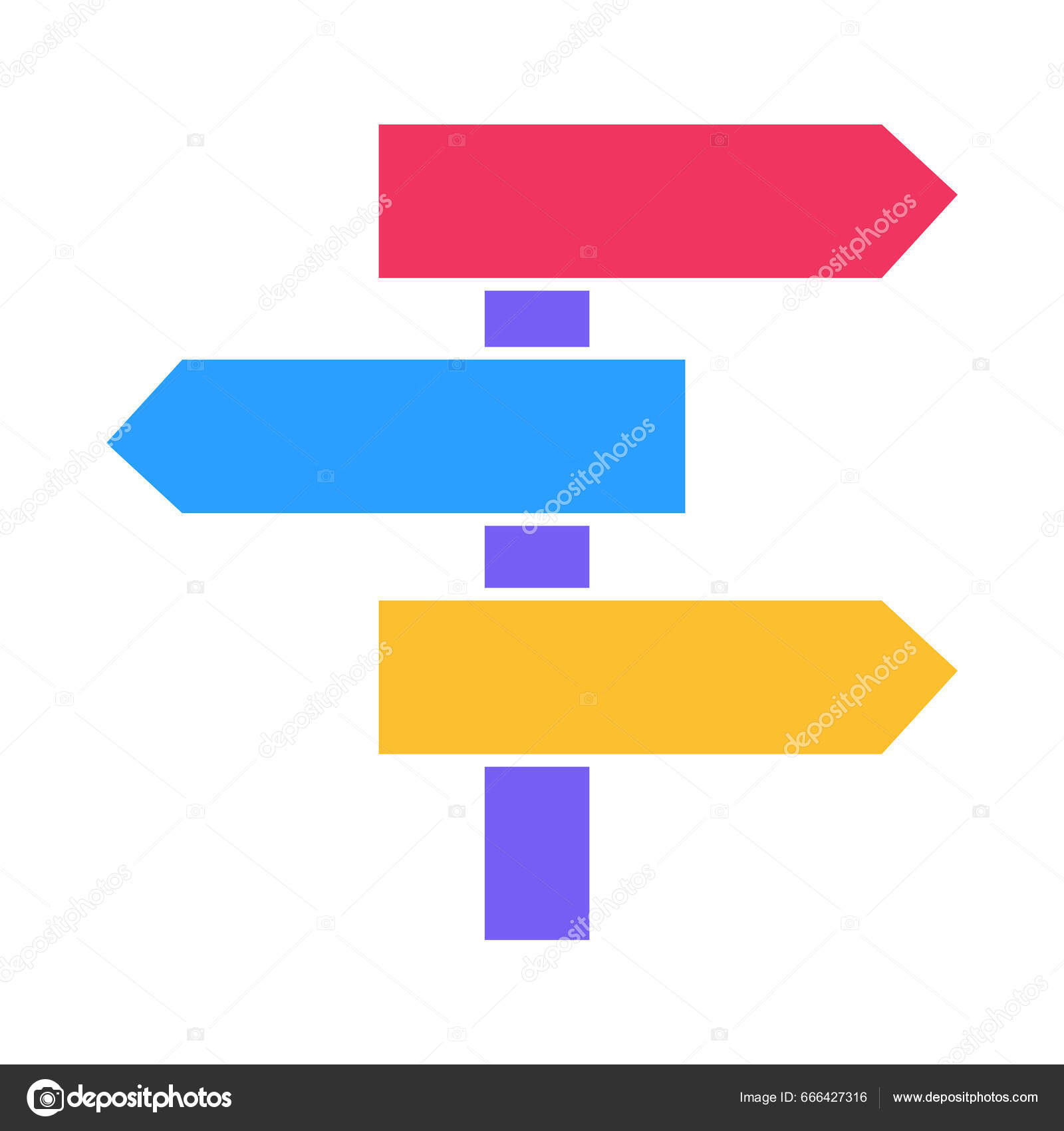 Wooden Arrows Signs Marks Direction Movement Route Route Designation ...