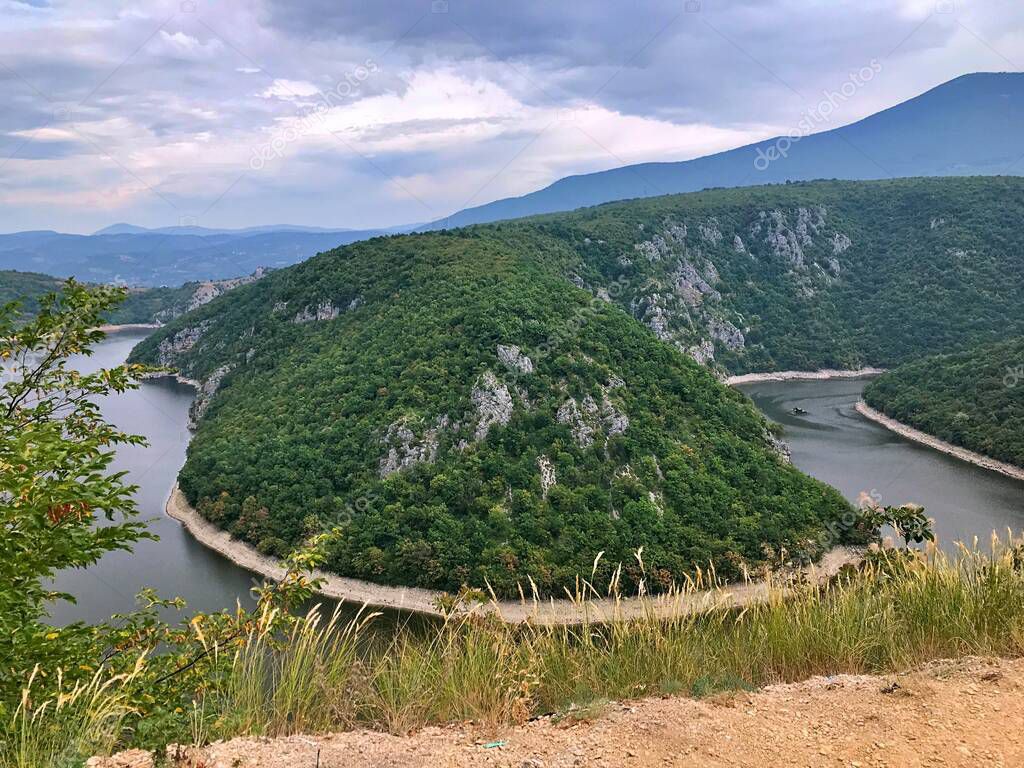 Cañón del río Vrbas entre Jajce y Banjaluka, Bosnia y Herzegovina.Lago ...