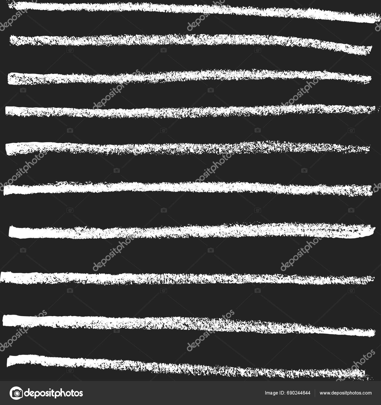 Hand Drawn Pencil Textures Crayon Paint Scratch Lines Vector Stock ...