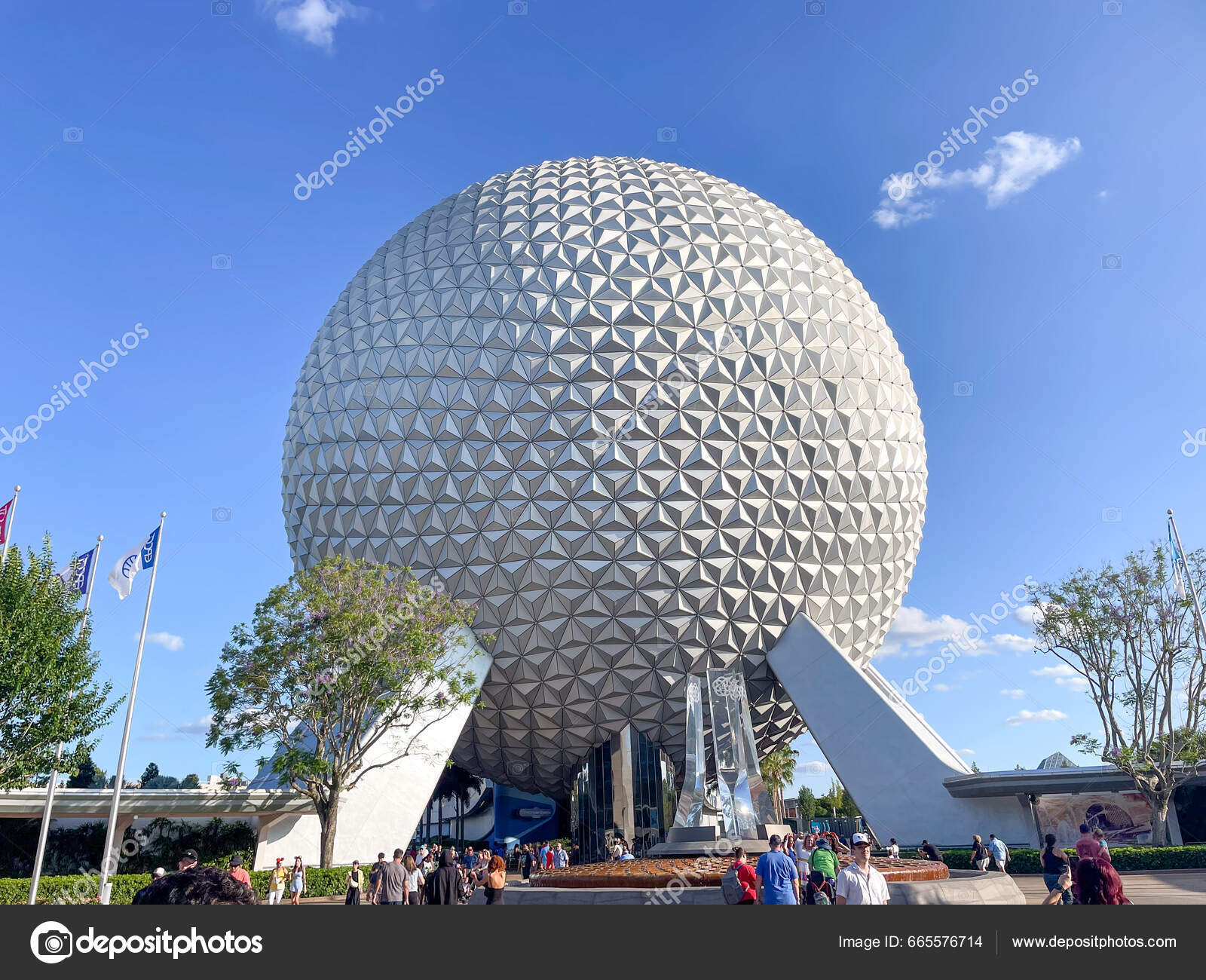 Orlando Florida Usa 2023 Epcot Center Theme Walt Disney World — Stock ...