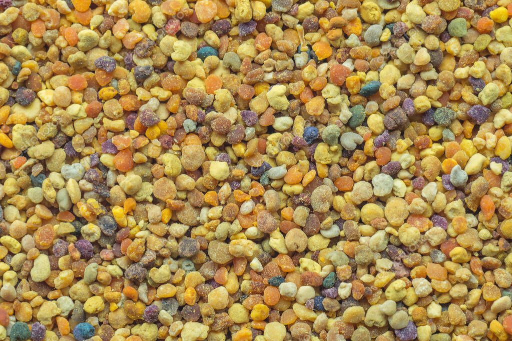 Granulado de polen de abeja. Multivitaminas de la naturaleza. Producto ...