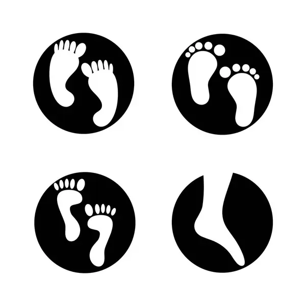 Feet icons Stock Photos, Royalty Free Feet icons Images | Depositphotos
