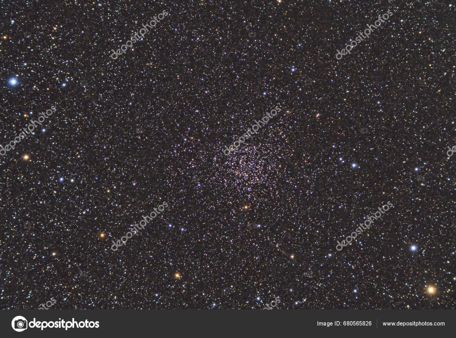 Ngc 7789 Also Known Caroline's Rose White Rose Cluster Open Stock Photo by ©Feltmountain 680565826