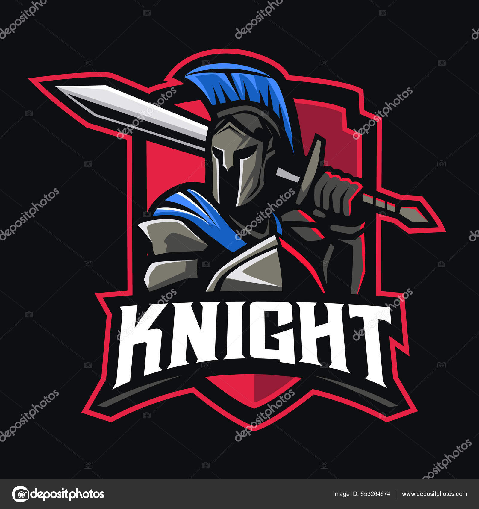 Knight Logo Design
