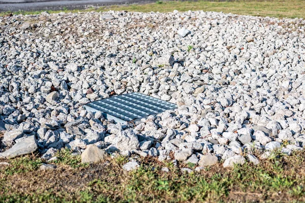 Underground Drainage Storm Drain Winged Walls Surrounded Rock Erosion ...