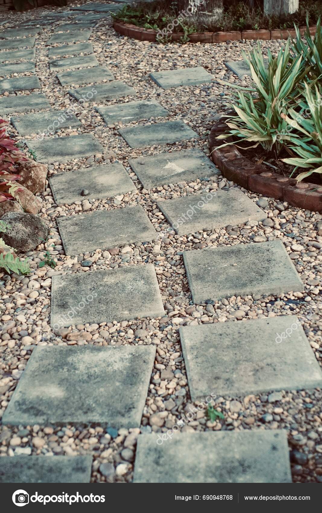 Stones Flooring Walkways Gardens Nature Floor Passage Path Footpath ...