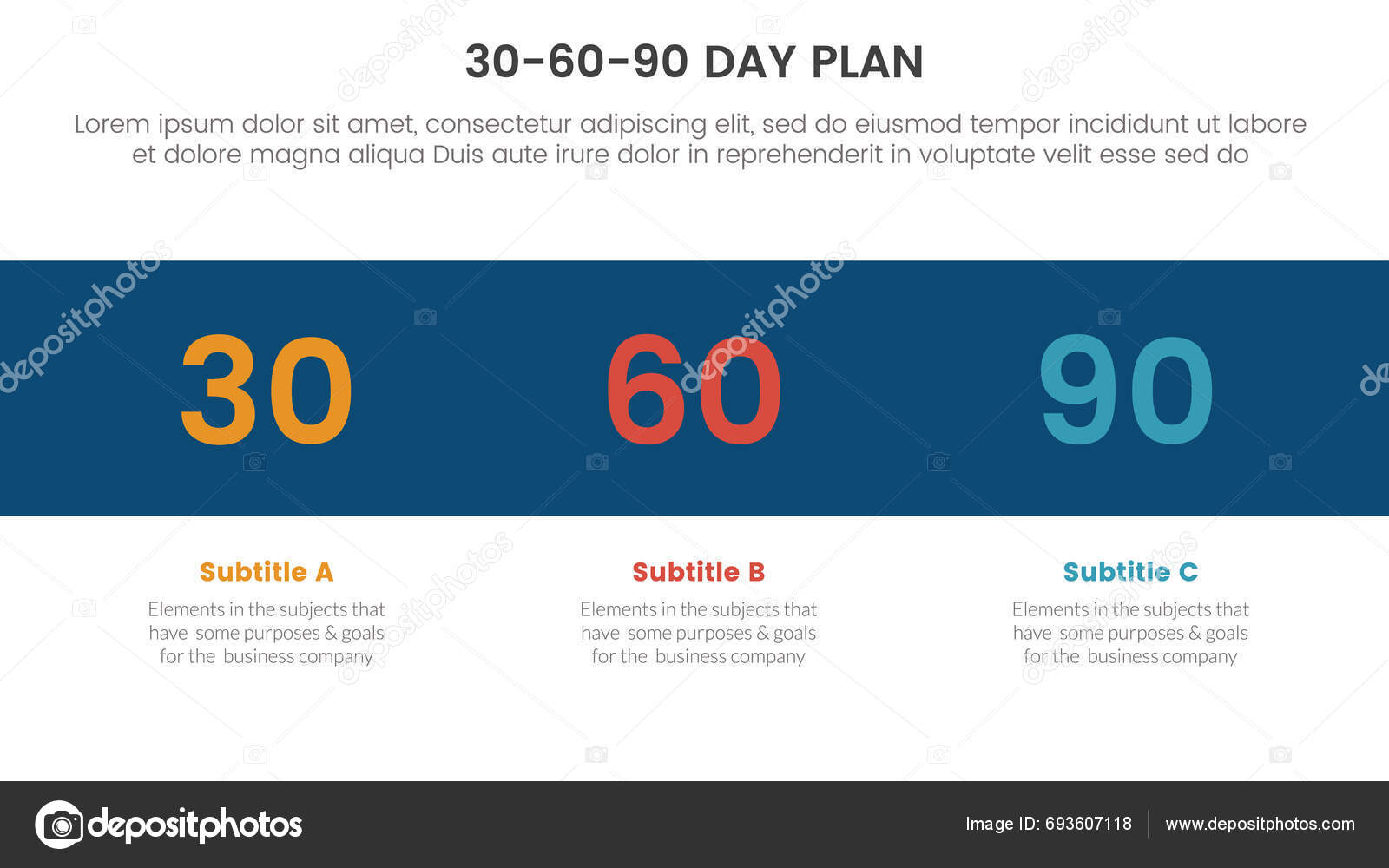 Day Plan Management Infographic Point Stage Template Icon Black ...