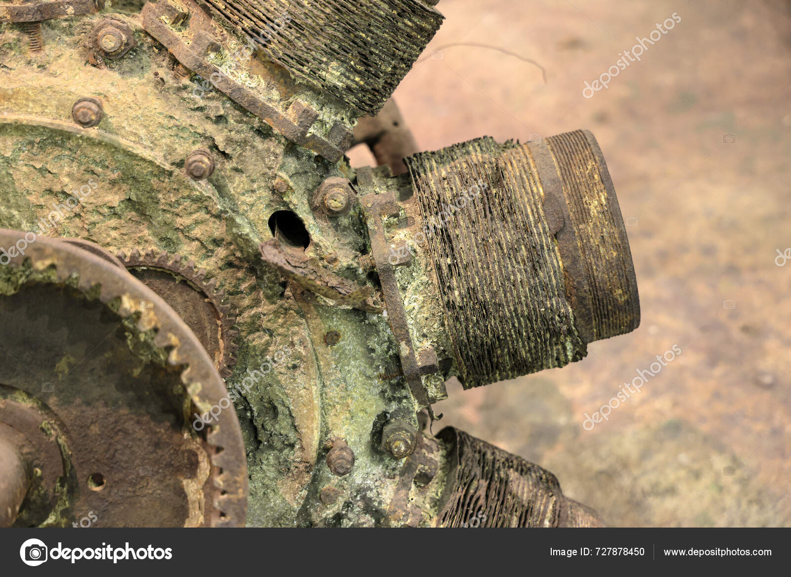 Broken Airplane Cylinder Engine Vintage Airplane Engine Crash Plane ...