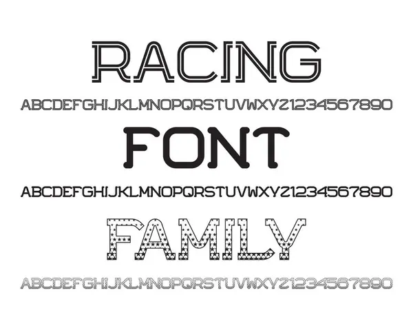 20,974,086 vectores de Racing font, imágenes vectoriales | Depositphotos