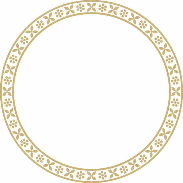 7,489,791 Gold circle border Vector Images | Depositphotos