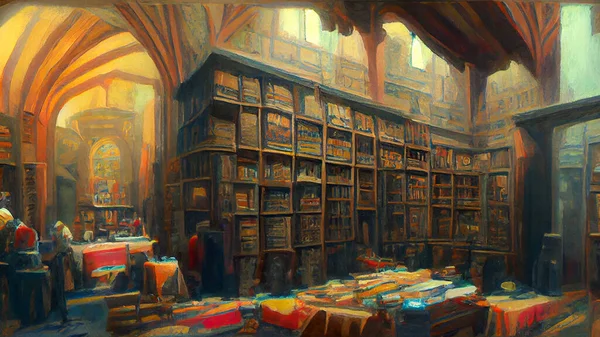 Medieval Library Exterior