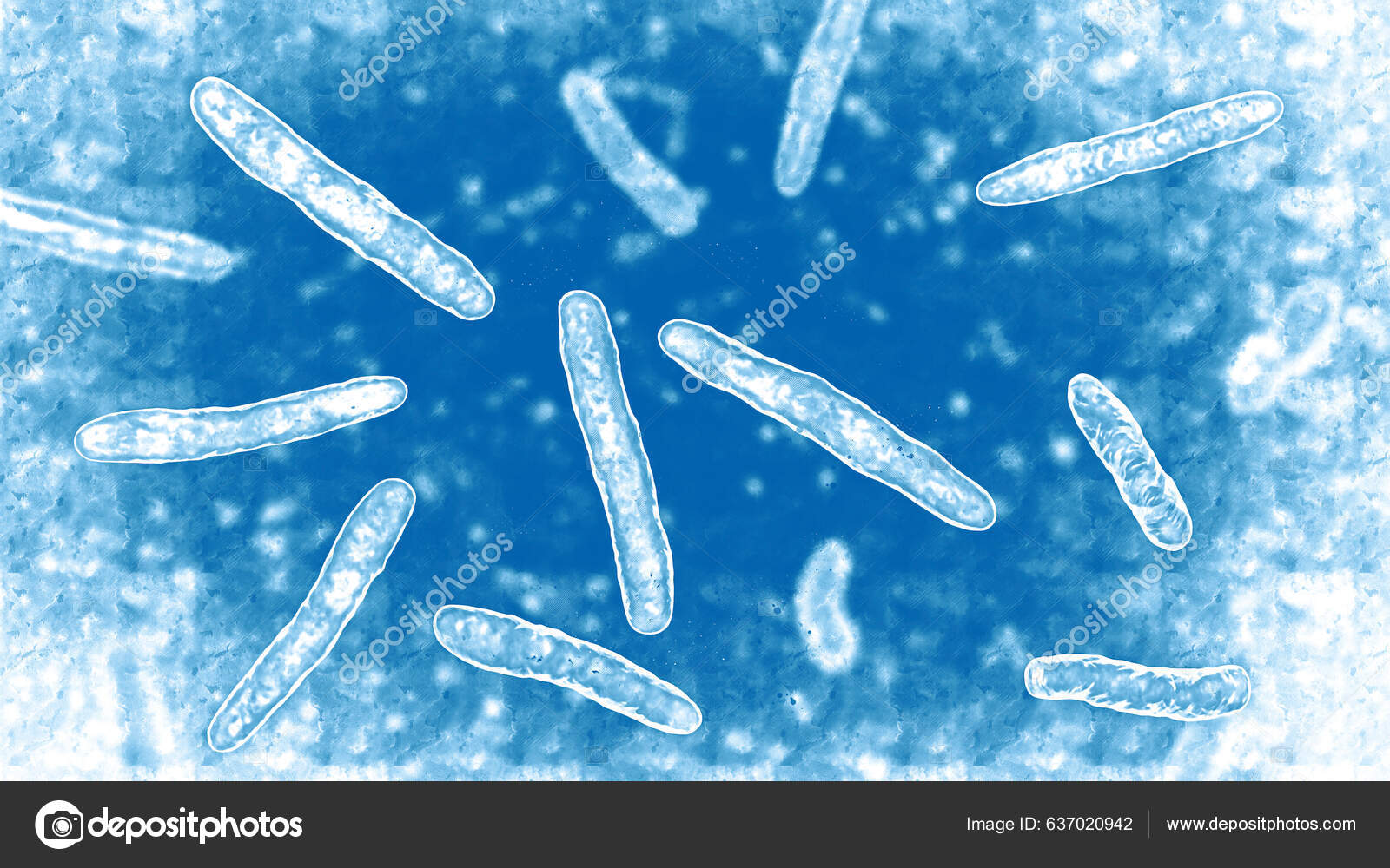 Bacteria Mycobacterium Tuberculosis Causative Agent Tuberculosis ...