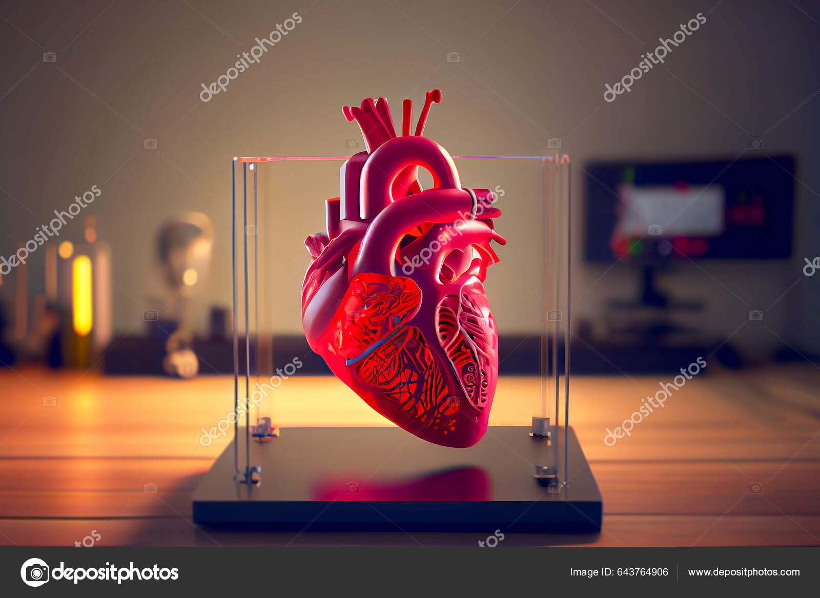 3d Printed Human Heart