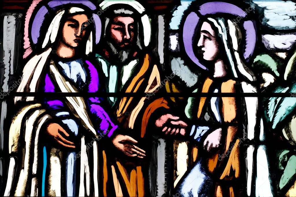 Saint Joseph church. The Visitation is the visit of St. Mary, who was ...