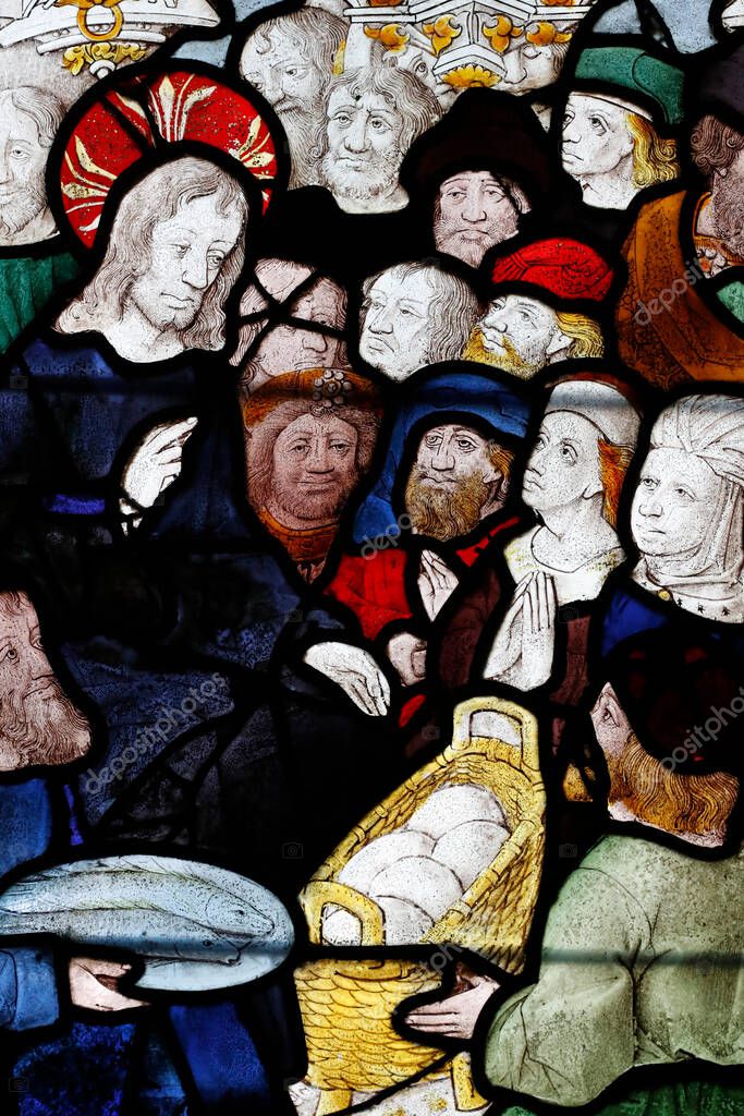 St Peter church. The Feeding of the 5,000 is also known as the"miracle ...