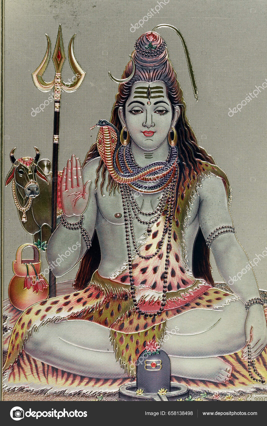 Shiva Hindu God Transformation Destruction — Stock Editorial Photo ...