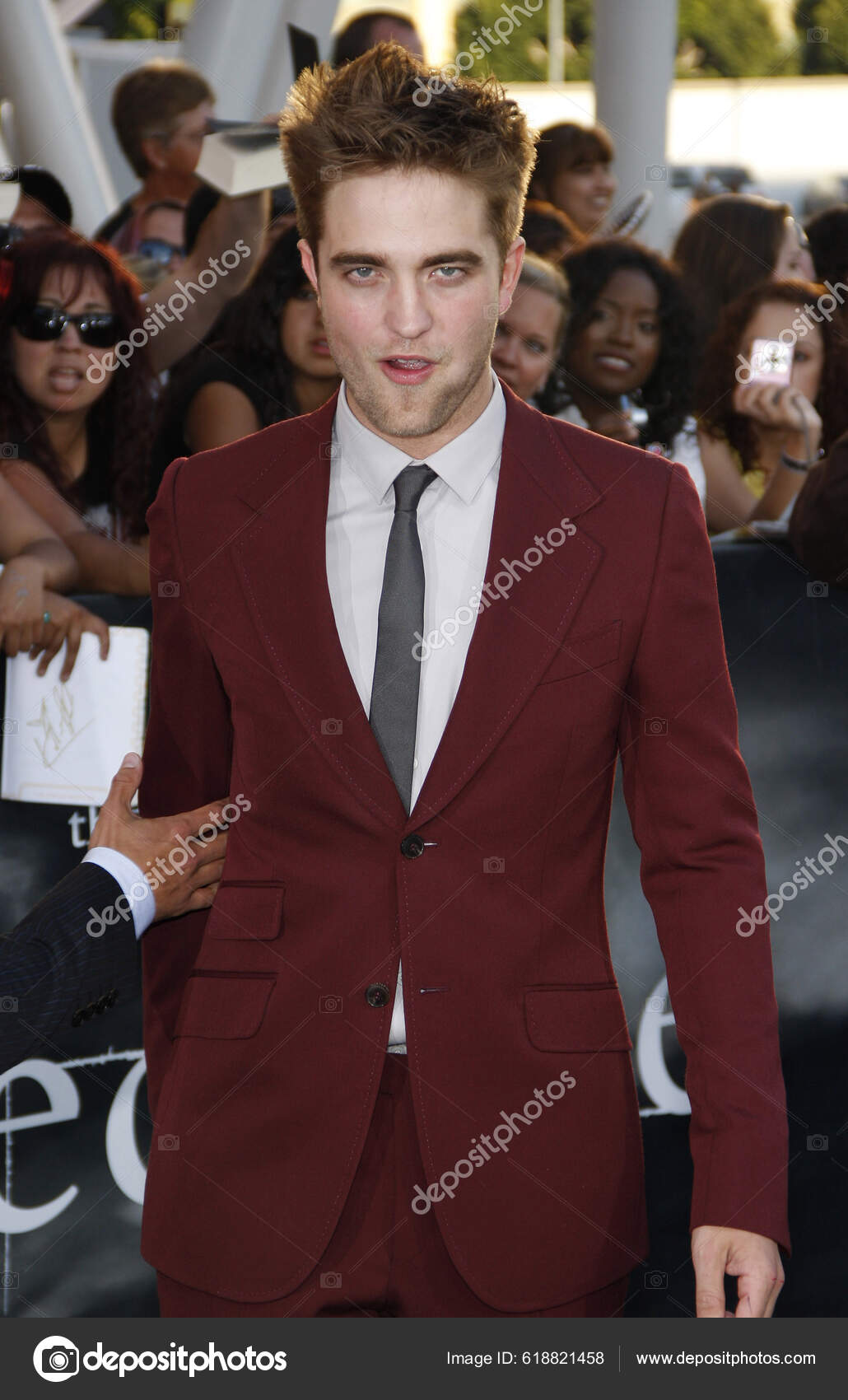 Actor Robert Pattinson Estreno Los Ángeles Twilight Saga Eclipse Celebrado — Foto editorial de ...