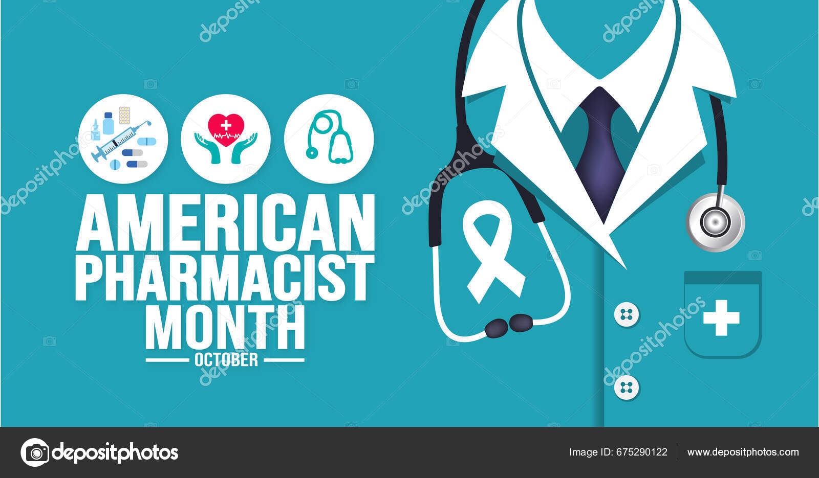 October American Pharmacist Month Background Template Use Background ...