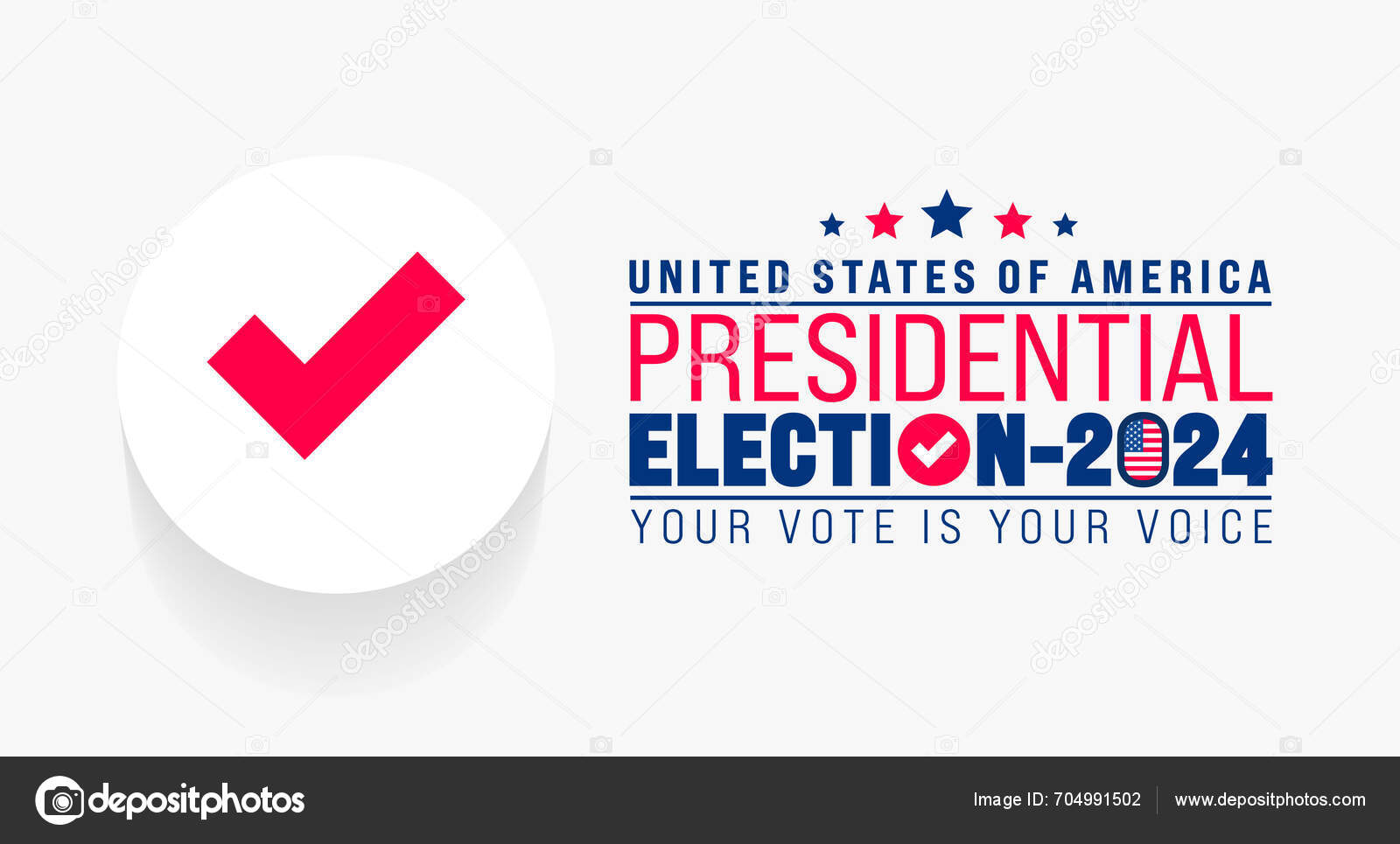 Usa Election 2024 Background Design Template Usa Flag 2024 Presidential ...