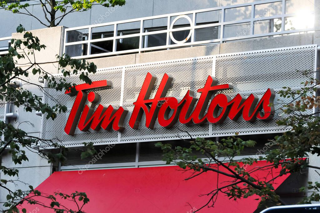 Toronto, ON, Canadá - 08 de diciembre de 2022: Tim Hortons Inc ...